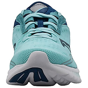 Saucony Women's S10552-25 Kinvara 11 Running Shoe, Aqua/Blue - 10 W US