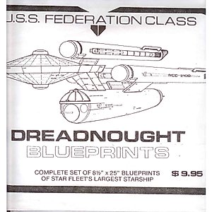 STAR TREK BLUEPRINTS: U.S.S. Federation Class Dreadnought