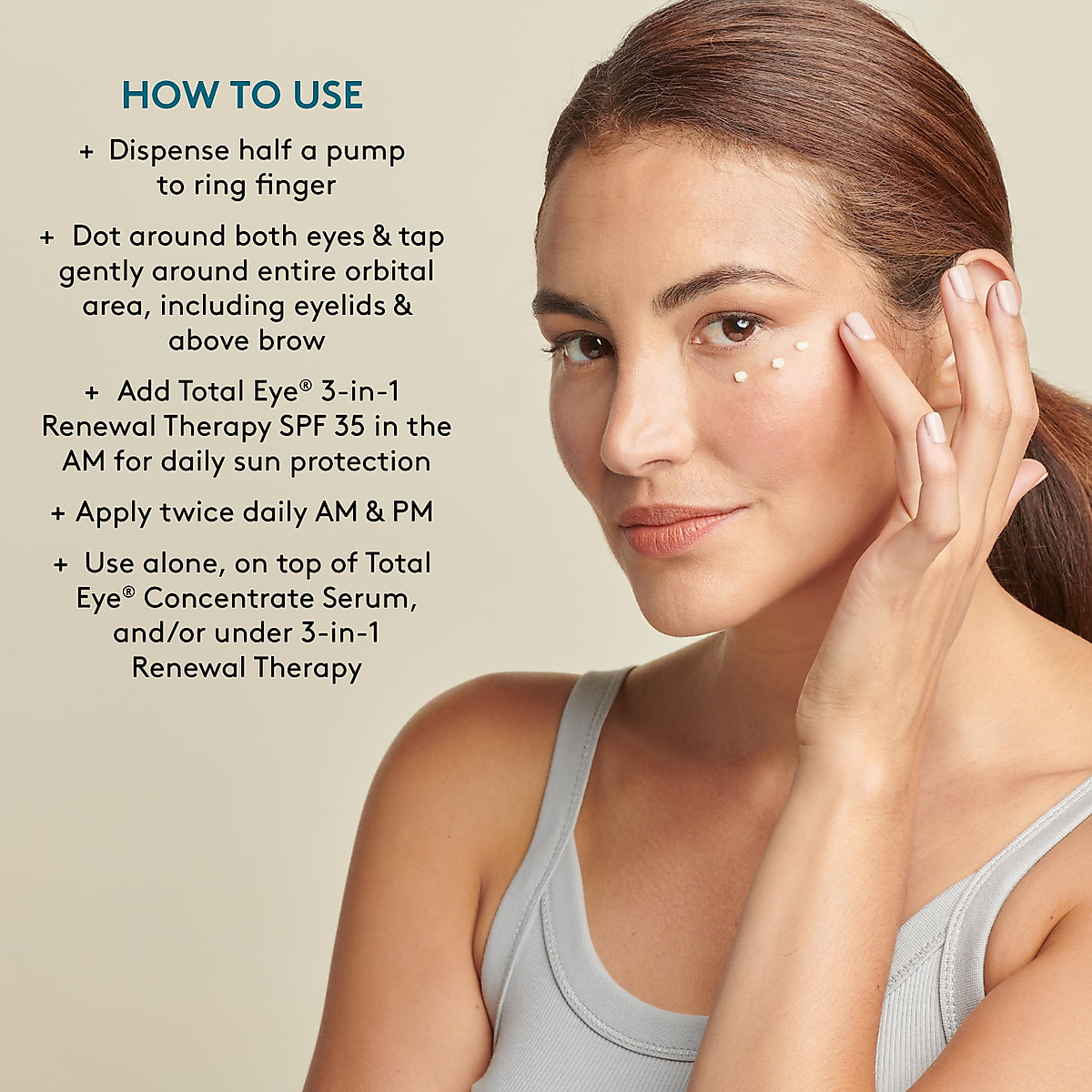 Colorescience Total Eye Firm & Repair Cream, .6 fl. oz.