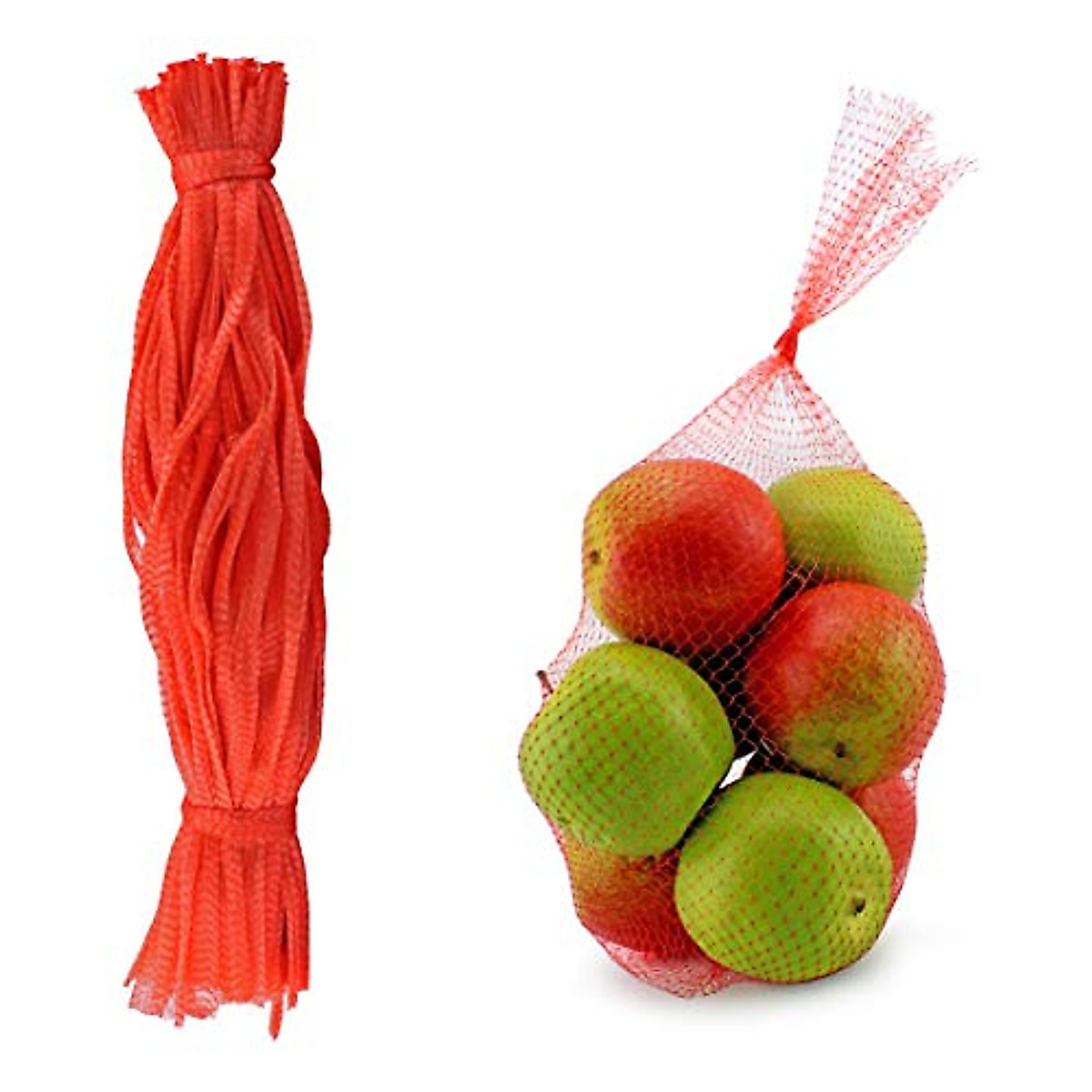 Cornucopia Seafood Boiling Bags (120-Pack); Clam Bake / Shellfish Cooking Mesh Plastic Bags, Also Useful for Produce