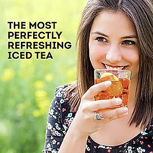 Lipton Zero Sugar for Health and Wellness, Low Calorie Lemon Iced Tea Mix, Makes 28 Quarts (Pack of 6)