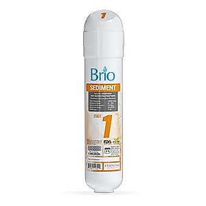 Brio Water Cooler Filter Replacement - Stage-1: Melt-Blown Polypropylene Sediment - for Brio model CLPOUROSC420RO