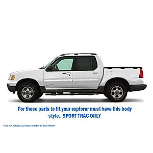 Detroit Axle - 4WD Shock Absorbers for 1995-2001 Explorer Mercury Mountaineer, 2001-2005 Ford Explorer Sport Trac, 4 Complete Shock Absorber Assembly Front and Rear Replacement