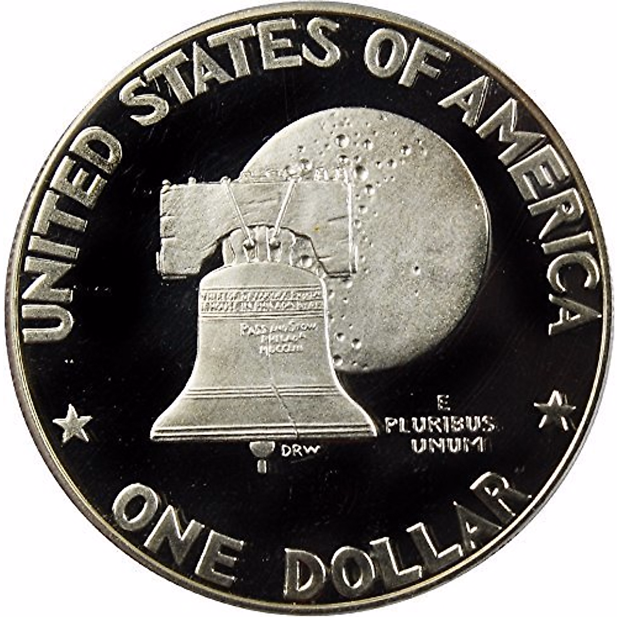 1976 S Eisenhower Proof 40% Silver Dollar Choice Uncirculated $1 PR-68 US Mint