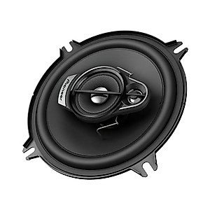 TS-A1370F A Series 5.25” 300 Watts Max 3-Way Car Speakers Pair with Carbon and Mica Reinforced ...