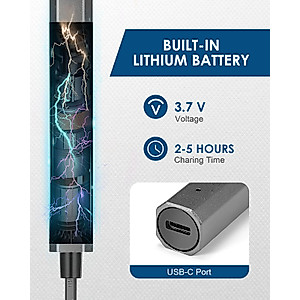 Vastar Mini Electric Screwdriver, 42 in 1 Cordless Precision Screwdriver Set with 34 Magnetic Precision Bits, Rechargeable Portable Repair Tool Kit with LED Lights for Phones Laptops Glasses Camera