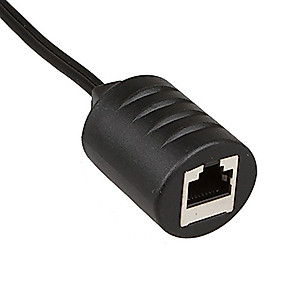 LINESO 2Pack Stereo RCA to Stereo RCA Audio Extender Over Cat5 (2X RCA to RJ45 Female)