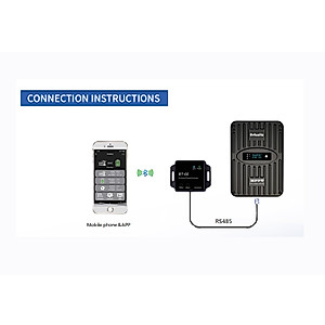 Bluetooth Adapter for mppt soalr Charger Controller NS24L30 NS24L40 and ESF48L60 …