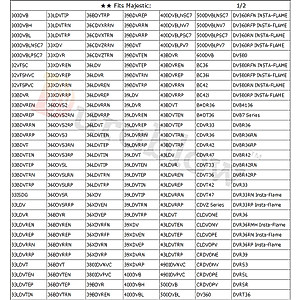 Durablow MFB007 GFK4, FK12, FK24 Replacement Fireplace Blower Fan Unit for Monessen, Vermont Castings, Majestic, Temco, Lopi, Rotom R7-RB12, 910-331/P (MFB007)