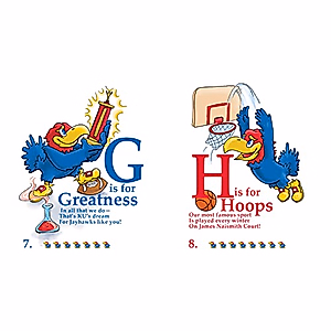 Kansas Jayhawks ABCs and 1-2-3s Second Edition