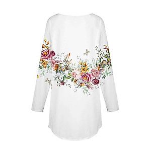 Womens Graphic Shirts Y2k Long Sleeve Tops Crewneck Sweatshirts Dressy Casual Fall Shirts Comfy Blouses Pullovers Holiday Deals Lightning Deals of Today My Recent Orders Placed by Me