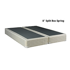 Spinal Solution Wood Traditional Box Spring/Foundation for Mattress, California King, 3
