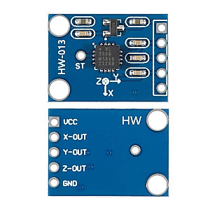 DORHEA 2PCS ADXL335 3-Axis Accelerometer Angular Transducer Sensor Module GY-61 Analog Output 3V-5V
