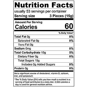 Stewart Old Fashioned Cherry Flavored Pure Sugar Candy Puff Balls - Individually Wrapped Candy Snack, Fat-Free, Cholesterol-Free, Gluten-Free, Made in the USA - 27oz Tub