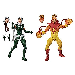 X-Men Marvel Legends: Pyro and Rogue 6 Inch Action Figure 2-Pack