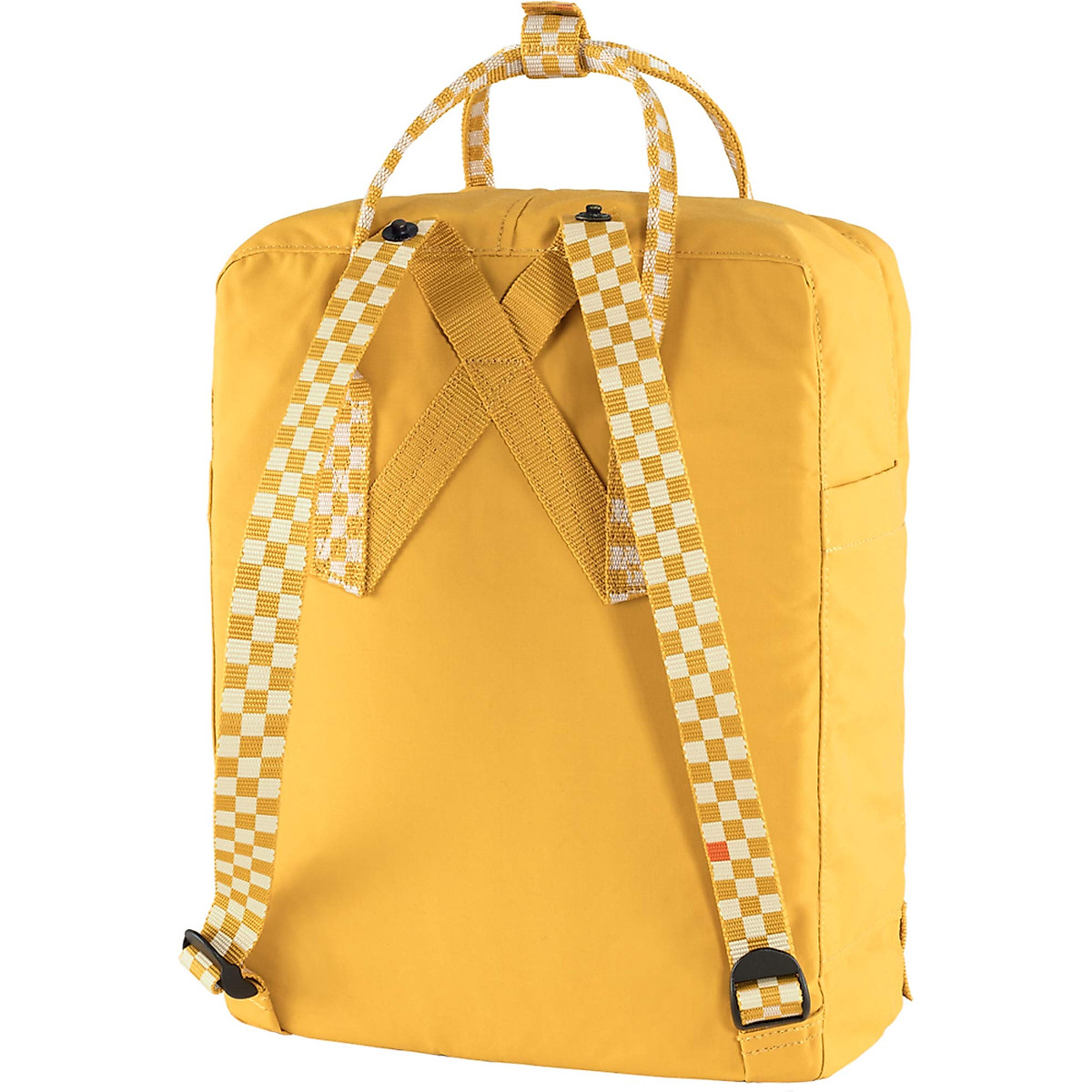 Fjällräven Kånken Ochre/Chess Pattern One Size