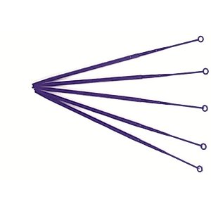 Heathrow Scientific HD81121C Polypropylene Flexible Disposable Inoculating 10 microliter Sterile Loop, 4mm Diameter x 200mm Length (Pack of 1000)
