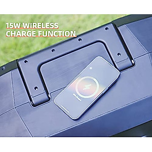 POWRISE 2200W Portable Power Station(4000W Peak),1.5H Super Fast Charging,UPS Function,1843Wh LiFePO4 Battery Backup w/ 13 Outlets (AC DC USB),Solar Generator for Outdoor Camping,RV,Home Use,Emergency