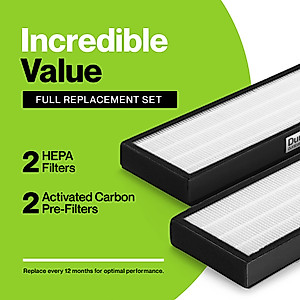 Durabasics HEPA Filters Compatible with Alen T500-2 Pack