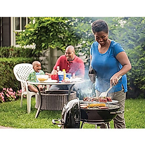 only fire Stainless Steel Cooking Grate Extended Top Grate for Weber 22" Kettle, Big Green Egg, Kamado Joe Classic Ceramic Grills, 17 1/2 Inch