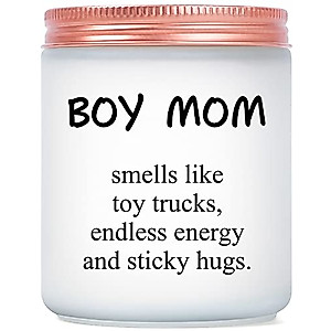 Gifts for Mom, Birthday Gifts for Mom from Daughters or Son, Funny Christmas Gifts for Mom Who Have Everything, Mother's Day Gifts, Christmas Present, Lavender Scented Candles(9oz,White)