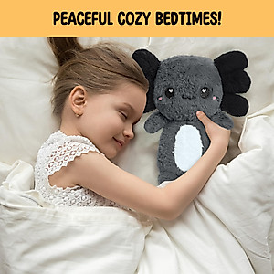 Axolotl Microwavable Unscented Heating Pad for Women and Kids- Cute Soft Cozy Pillow Plush Heatable Warm Stuffed Animals - Kawaii Hot and Cold Plushie Food Toy - Axolotl Gifts for Girls and Boys