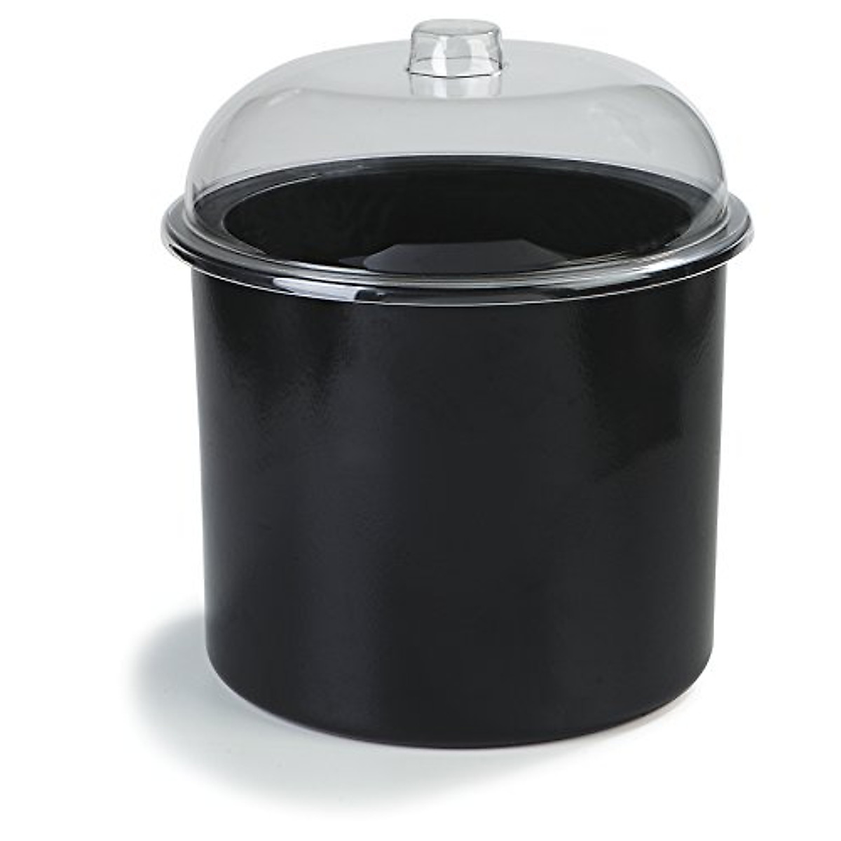 Carlisle FoodService Products Coldmaster Ice Cream Server Insulated Crock with Lid for Kitchens and Restaurants, Plastic, 3 Gallons, Black