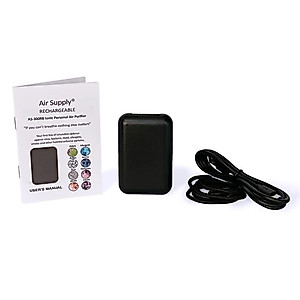 Wein AS300RB Personal Air Purifier - Rechargeable Black