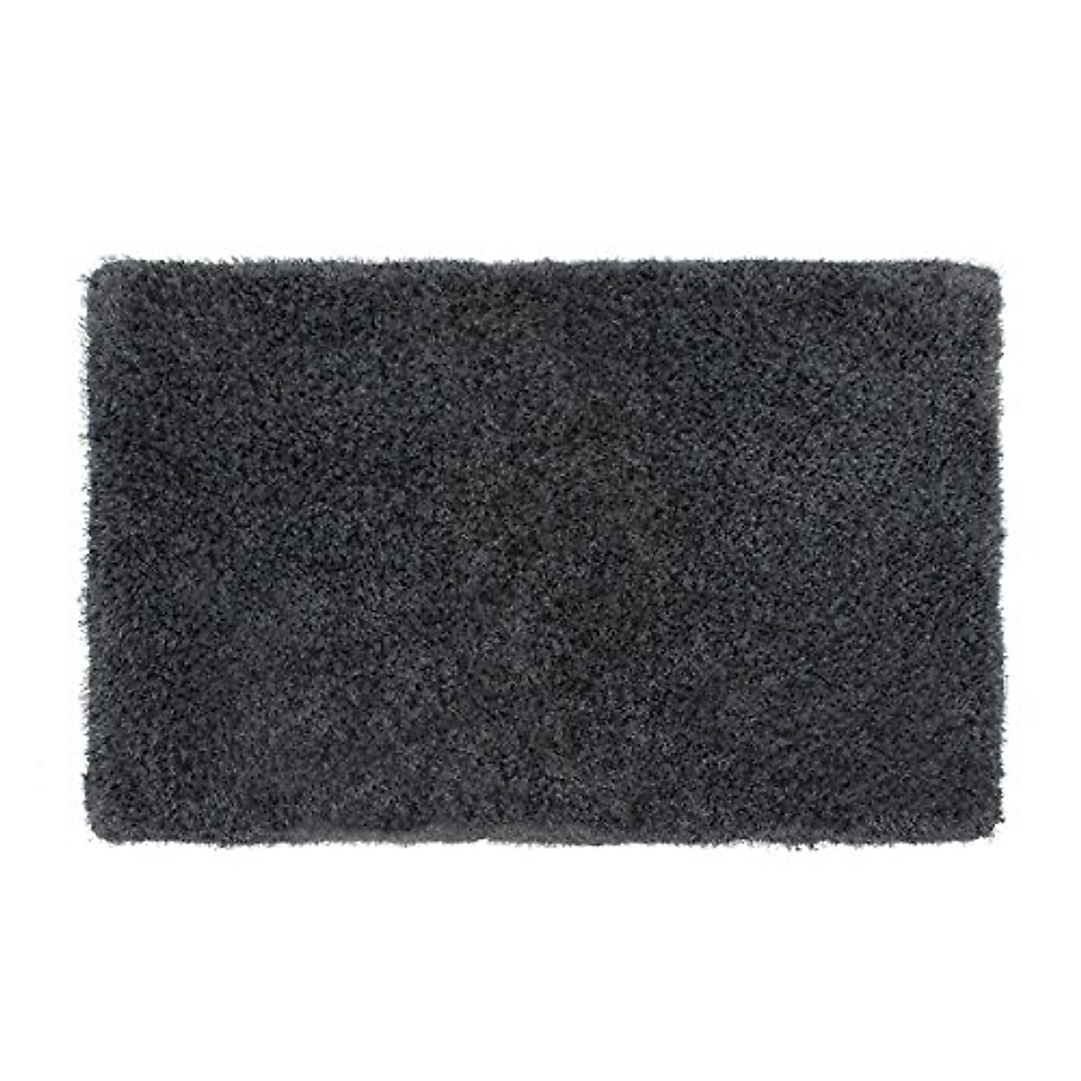 Vista Living Claudia Shag Area Rug 30 in. x 48 in., Charcoal