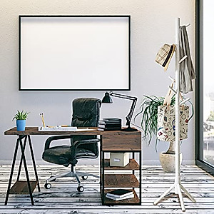 IBUYKE Coat Rack Stand Freestanding, C Shaped Side Table, Coat Tree with 3 Adjustable Sizes and 8 Hooks, Industrial Small End Table for Sofa and Bed, Bedroom, Hallway RF-1194&TMJ406H