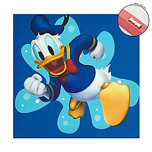 Idea Nuova Disney Mickey Mouse 4 Pack Canvas LED Wall Art Set,Childrens Wall Hanging Décor,Each Piece 11"x11"