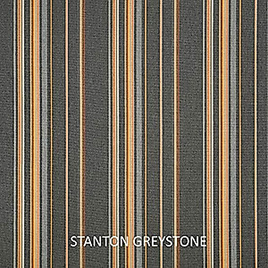 Mozaic Company Sunbrella Stanton Greystone Outdoor Pillow Set, 13 x 20, 2 Count