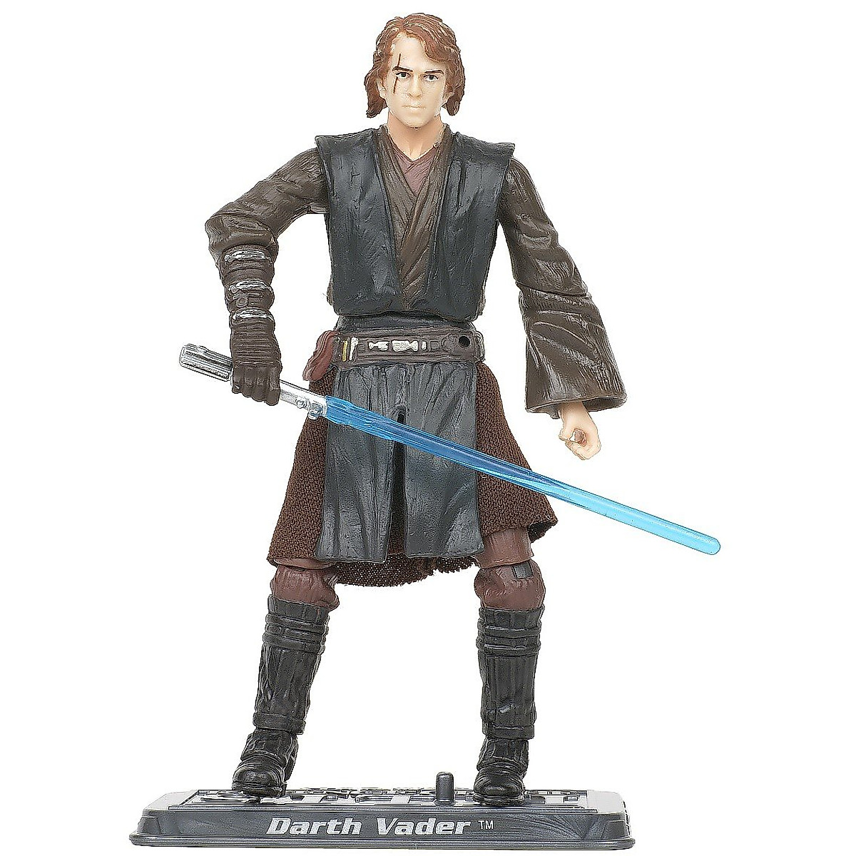 Star Wars Saga 2008 30th Anniversary Wave 1 Action Figure #02 Darth Vader (Anakin) On Lava Platform