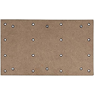 Genmitsu CNC MDF Spoilboard Table for 3018 CNC Router Machine, 30 x 18 x 1.2cm (11-4/5''x 7''x 1/2''), M6 Holes (6mm), Screws and Nuts Included
