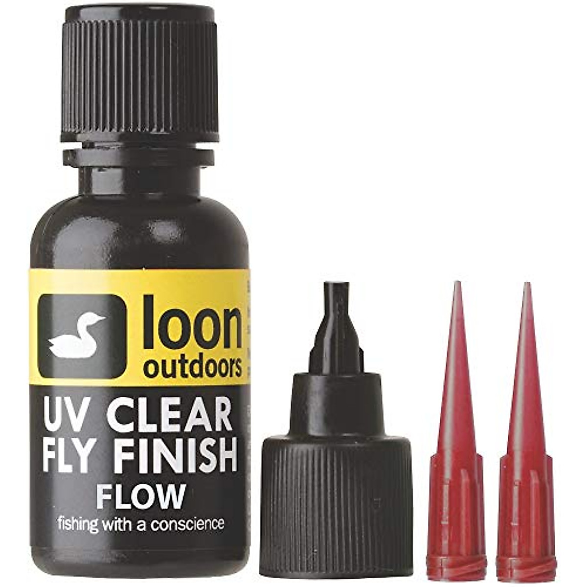 Loon Outdoors UV CLEAR FLY FINISH, Flow, 1/2 oz