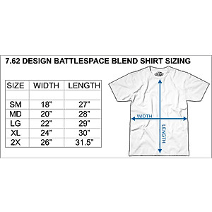 7.62 Design Army 'Ranger Tab' Battlespace Men's T-Shirt - Black - XX-Large