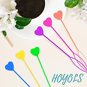 Hoyols Quick Hair Beader for Loading Beads Braid Stringer Hair Beading Tools Kit Ponytail Maker Styling Magic Topsy Tail for Kids Girls Colorful (12pcs Multi Color)