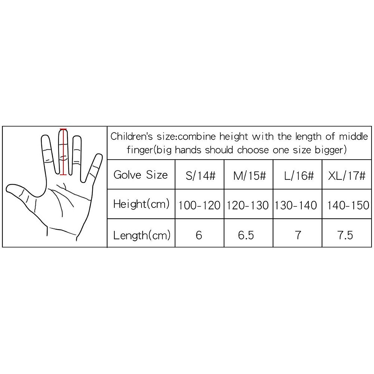 Efunist 1 Pair Junior Kids Youth Toddler Boys Girls Golf Gloves Dura Feel Blue Red Green Left Hand Right Hand (Blue, Medium)