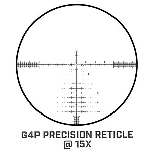 Bushnell Elite Tactical 3.5-21x50mm DMR3 Riflescope with G4P Precision Reticle, Professional Grade, Long Range Competition Riflescope with ED Prime Objective