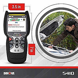 INNOVA 5410 – Newest 2022 All System OBD2 Scan Tool – Read/Erase Check Engine, ABS, SRS, and Transmission
