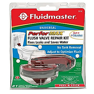 Fluidmaster 555CRP8 Universal PerforMAX 5 Minute Toilet Flush Valve Repair Kit 2 In.