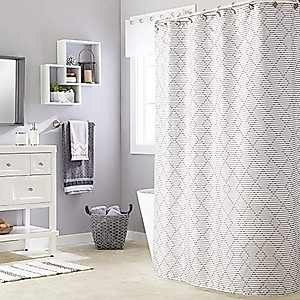 SKL Home by Saturday Knight Ltd. Geo Stripe Rug, 30x20, Black