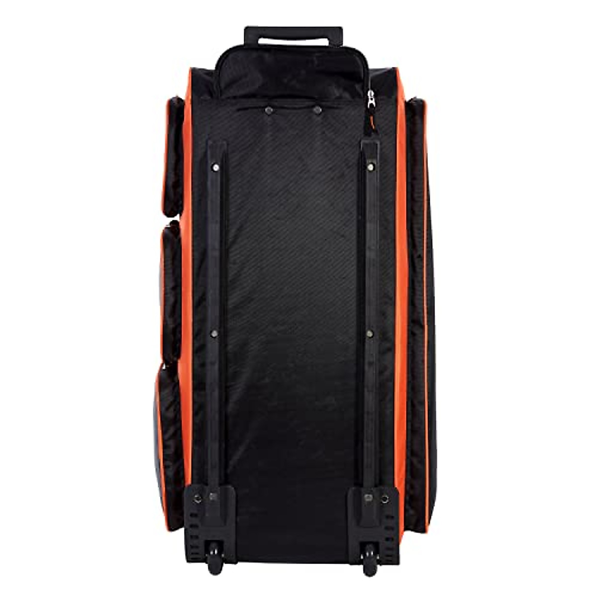 Travelers Club Xpedition 30 Inch Multi-Pocket Upright Rolling Duffel Bag, Bright Orange, 30" Suitcase