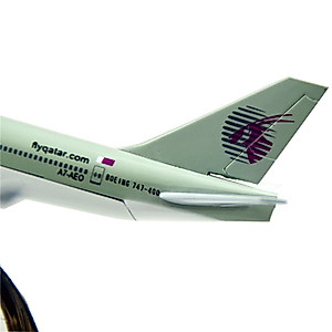 24-Hours Qatar Airways Company Q.C.S.C. B747 Alloy Metal Models Birthday Gift Plane Models Toys
