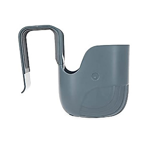 Nuby Universal Car Seat or Stroller Cup Holder- Grey, Fun Whale Character