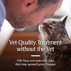 PetArmor for Cats, Flea & Tick Treatment for Cats (Over 1.5 Pounds), Includes 3 Month Supply of Topical Flea Treatments