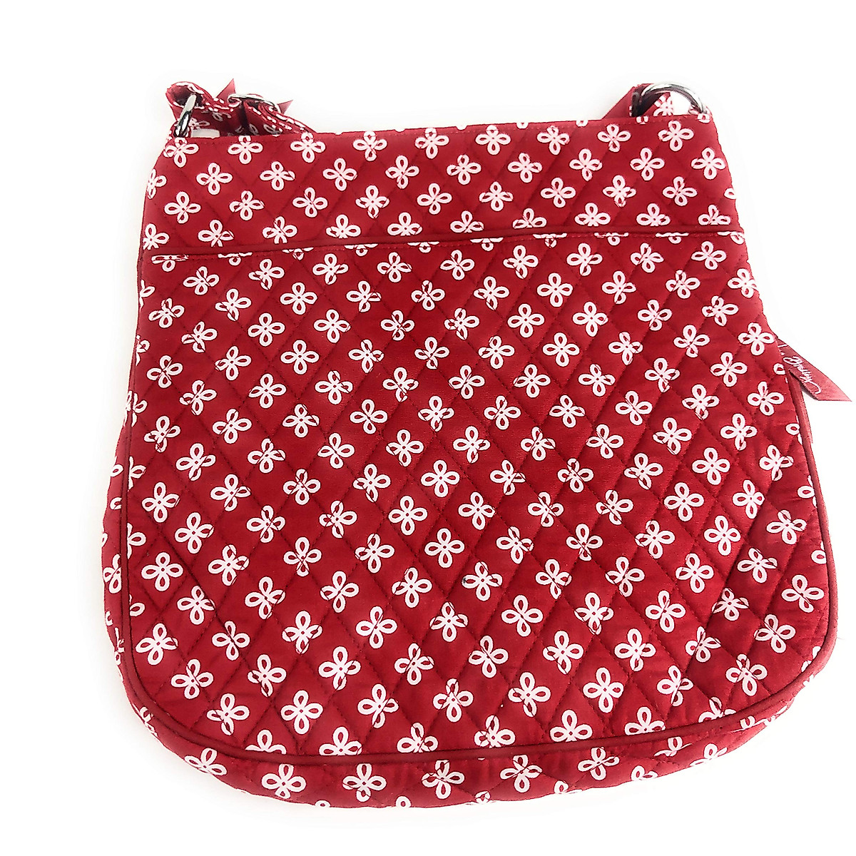 Vera Bradley Womens Triple Zip Hipster Red/White Mini Concerto One Size