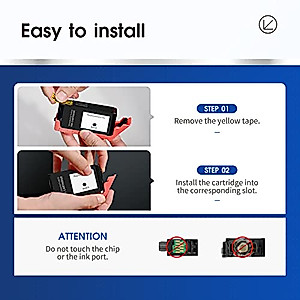 822XL Remanufactured Replacement for Epson 822 Black Ink Cartridges T822 T822XL for Workforce Pro WF-4820 WF-4830 WF-3820 WF-4833 WF-4834 Printer WF 3820 4820 4830 4833 4833(2 Pack)