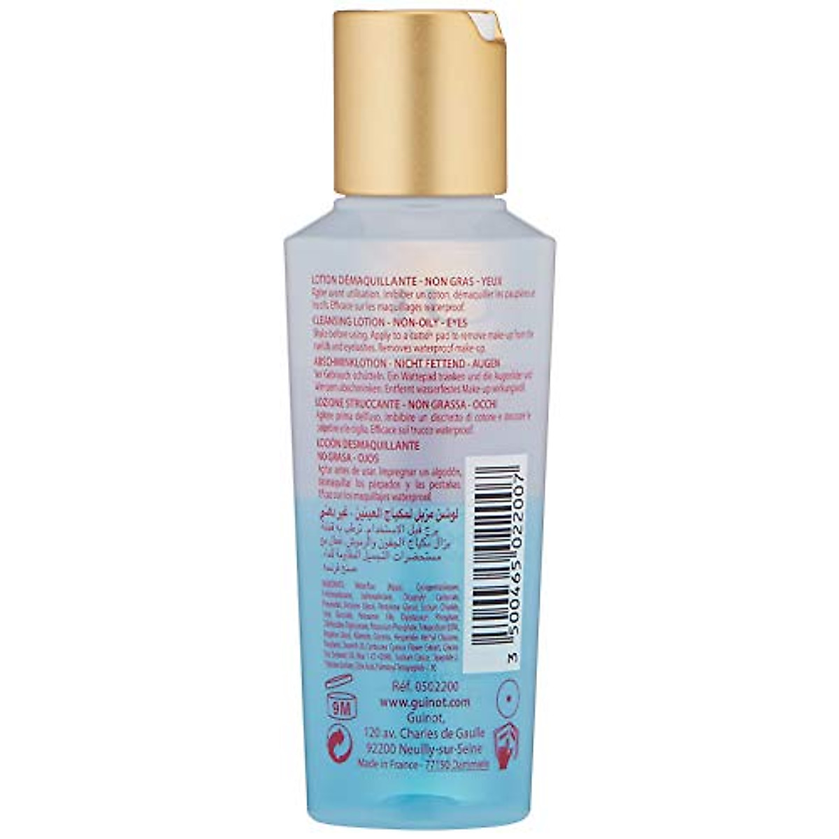 Guinot Express Eye Make-Up Remover, 3.3 Fl Oz