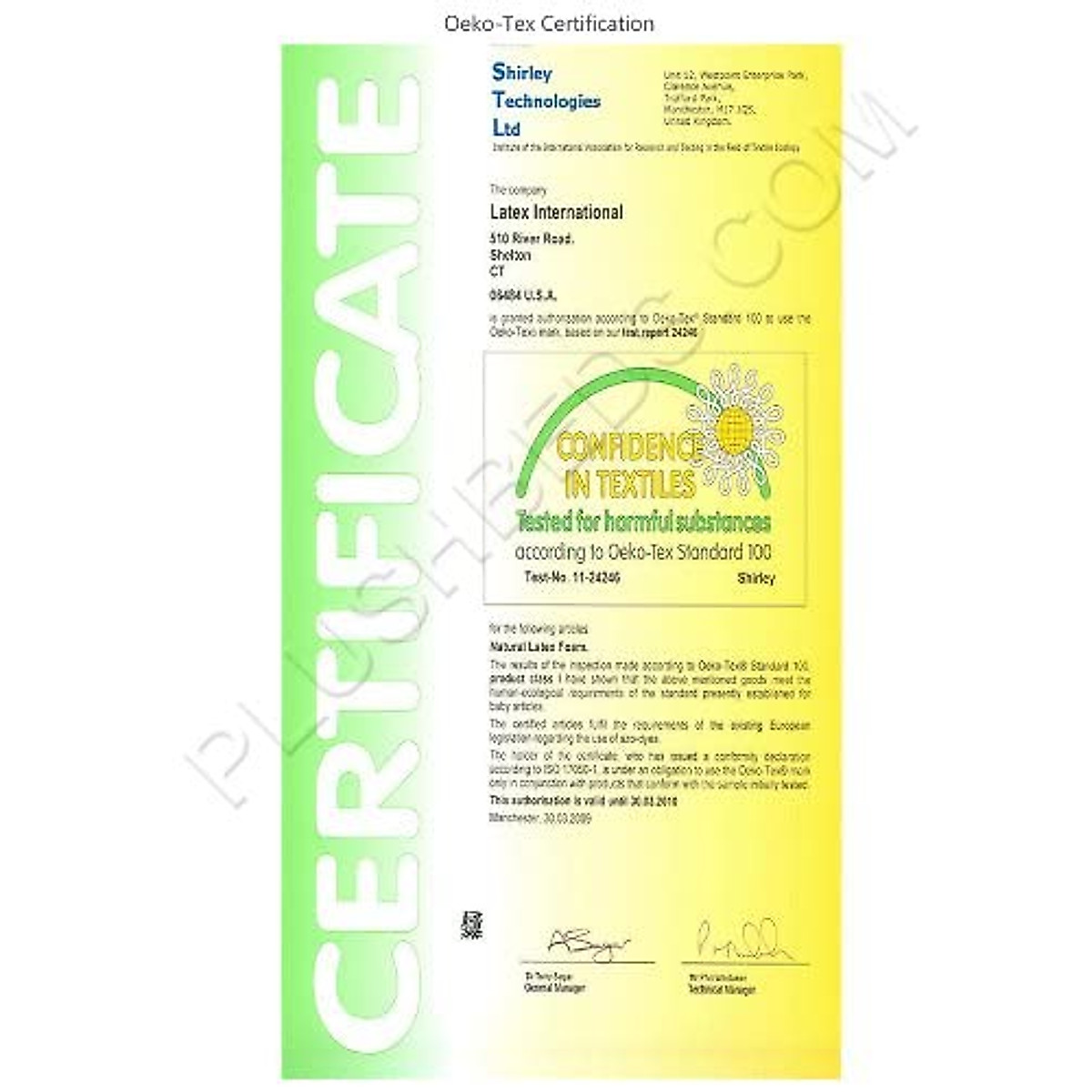 Eco Terra 100% Natural Latex 3" Soft Mattress Topper | Luxurious Comfort & Support| Organic Certified Latex| Deep Rejuvenating Sleep| Made in The USA| Support Shoulders, Hips, Back & Knees| Twin